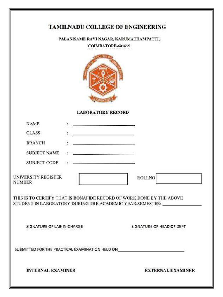 EC3352 Digital Systems Design Laboratory Record | PDF | Logic Gate | Subtraction