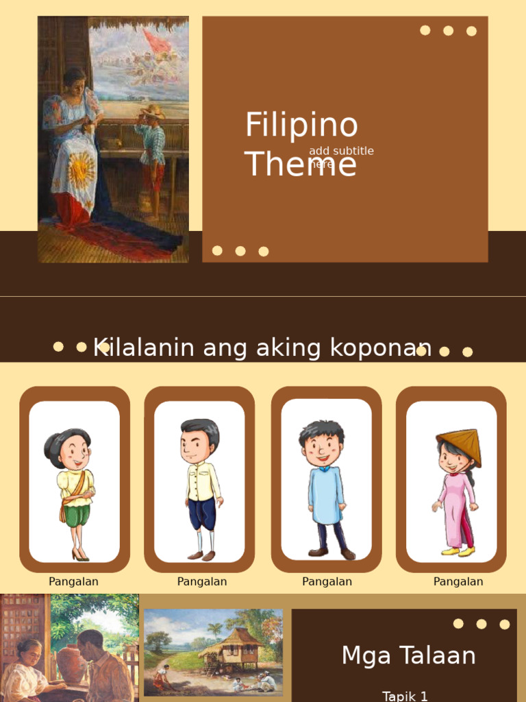 Filipino Theme | PDF