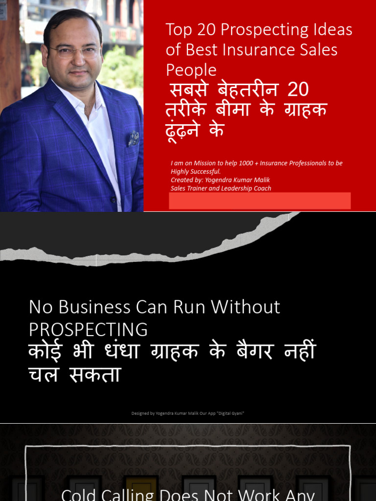 Top 20 Prospecting Ideas of Best Insurance Sales | PDF | World Wide Web ...