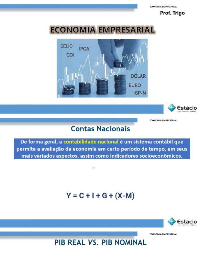 Tema 4 Contas Nacionais e Indicadores Econ Micos 1 | PDF | Produto ...