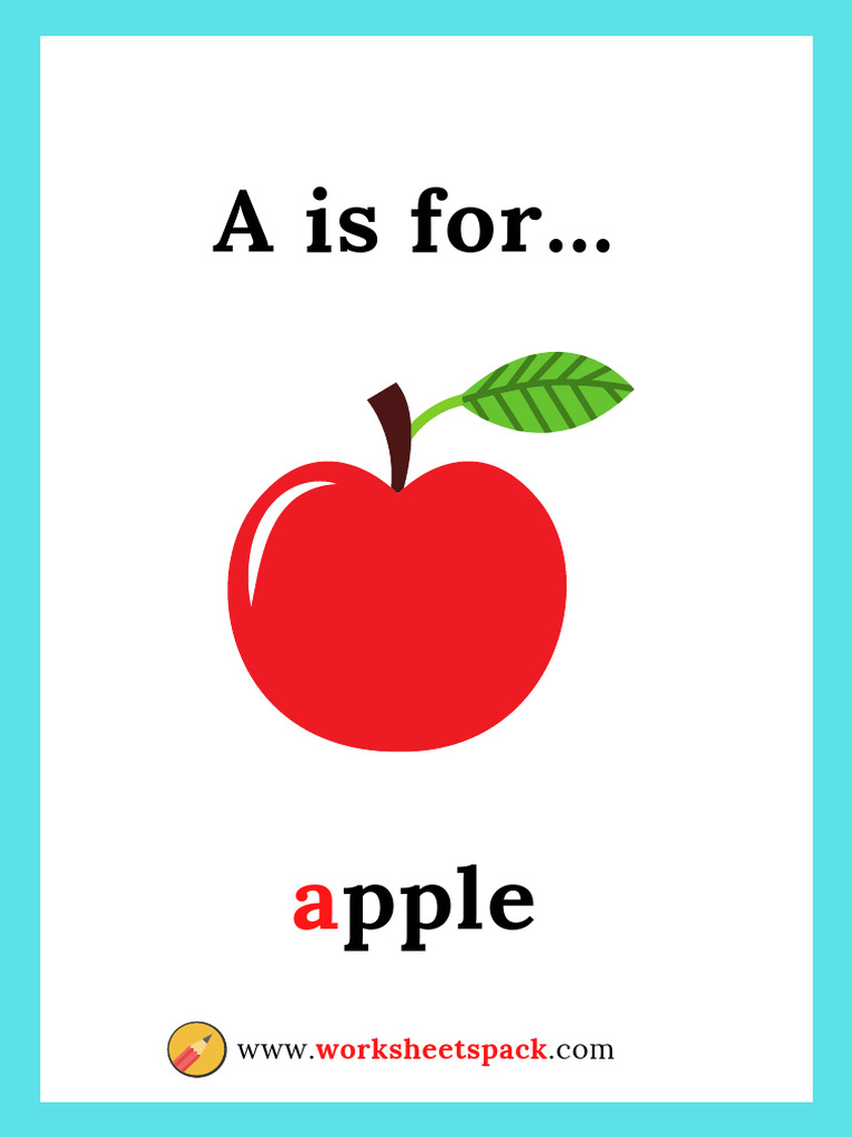 Alphabet Flashcards Free Printable | PDF