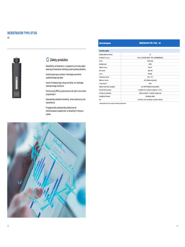 Stick Logger Datasheet 2023-10-09 V1.0 PL-PL | PDF