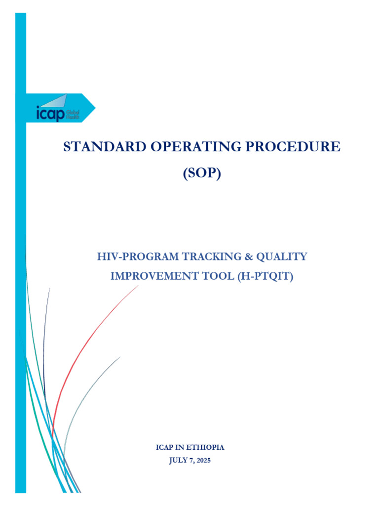 H-Ptqit Sop v2 July 15 2025 PDF | PDF | Hiv/Aids | President's Emergency Plan For Aids Relief
