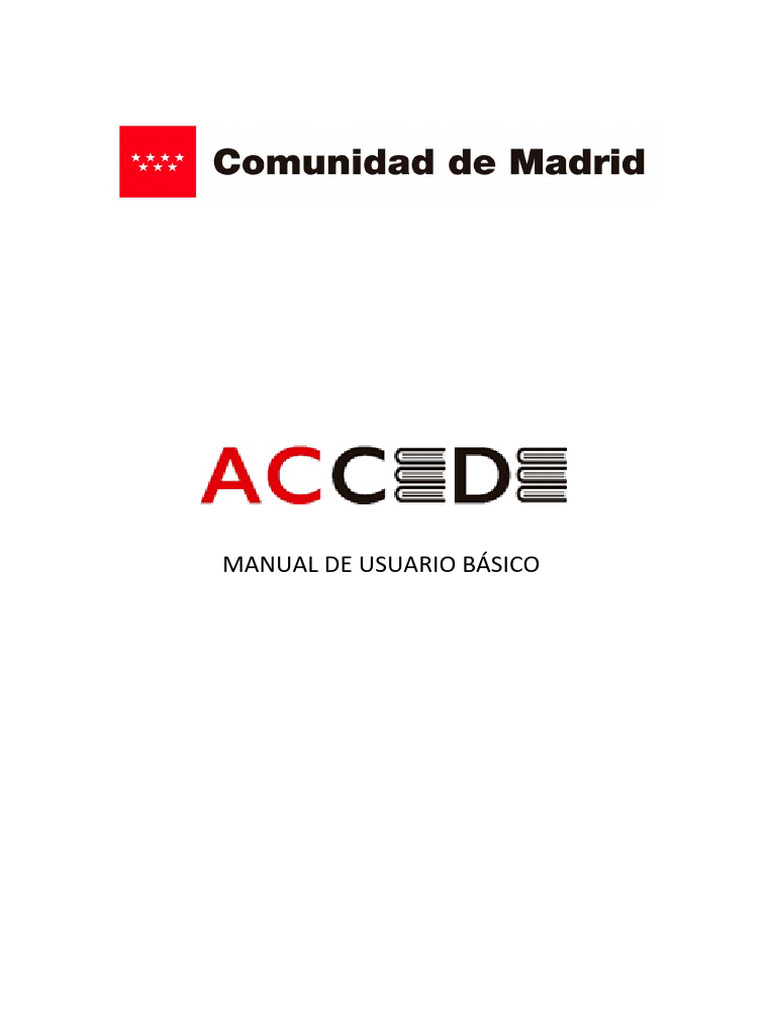 Cómo acceder a ACCEDE: Guía básica | PDF | Contraseña | Aplicación movil