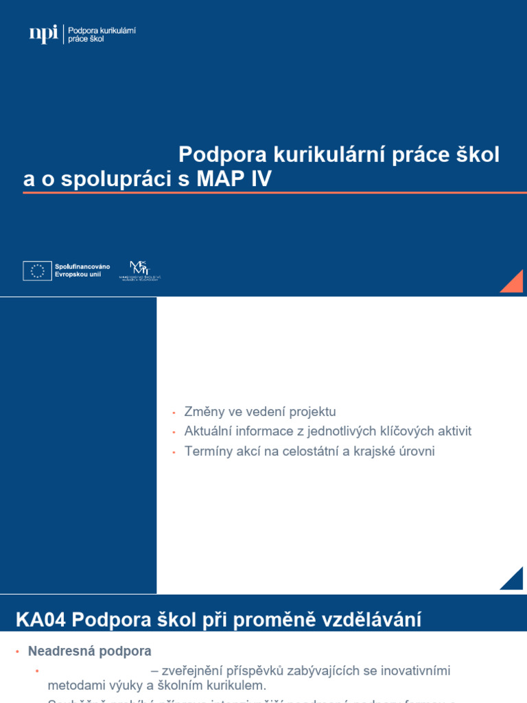 Aktuality Z IPs Kurikulum Pro Realizátory MAP | PDF