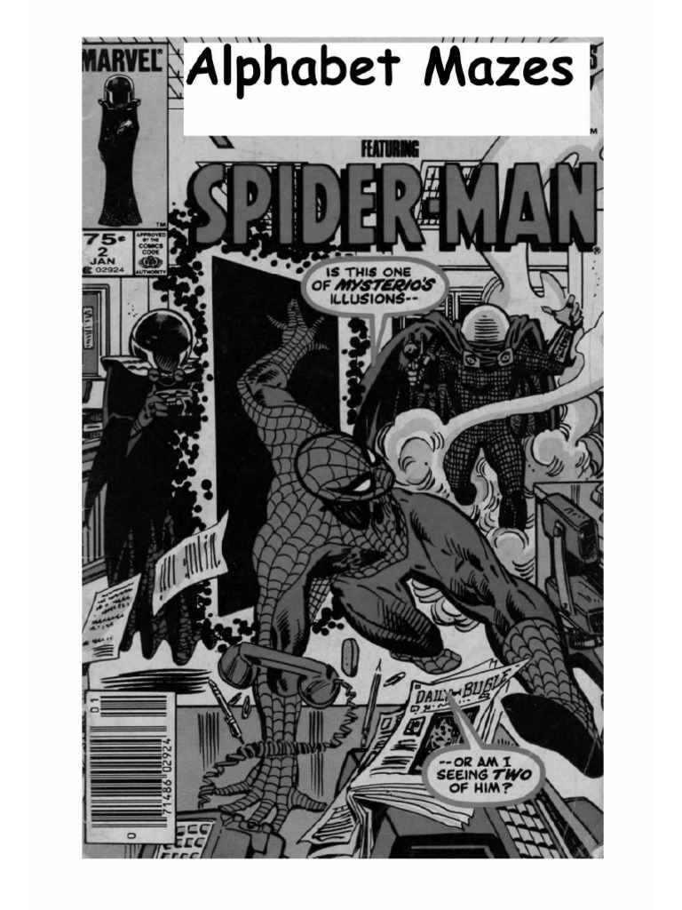 Spiderman Worksheet 1 3R | PDF