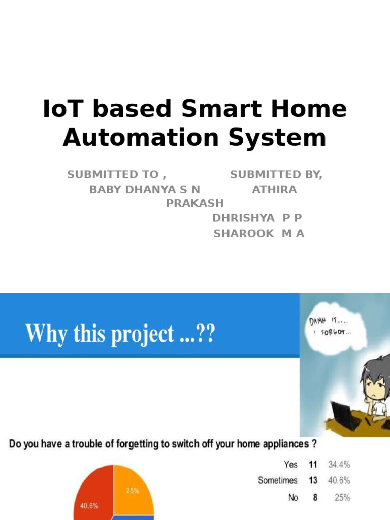 Iot Based Smart Home Automation System | PDF