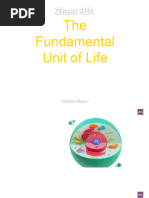 The Fundamental Unit of Life - Handwritten Notes | PDF