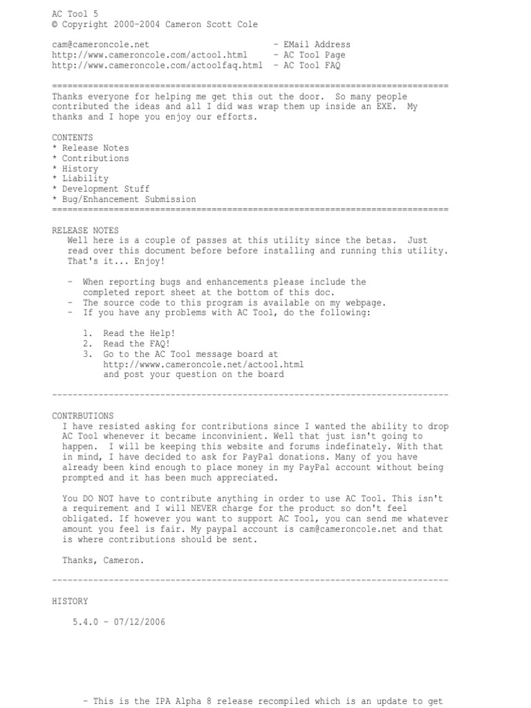 Readme | PDF | Software Bug | Internet Relay Chat