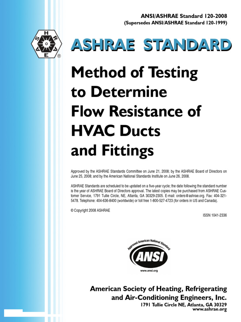 Testing of Duct Flow Resistance | PDF | Pressure Measurement | Pressure