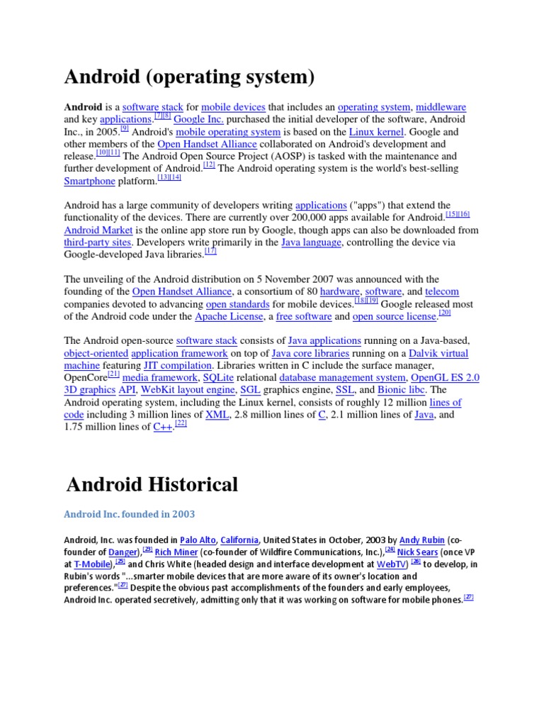 Android (Operating System) | PDF | Android (Operating System) | Google Play