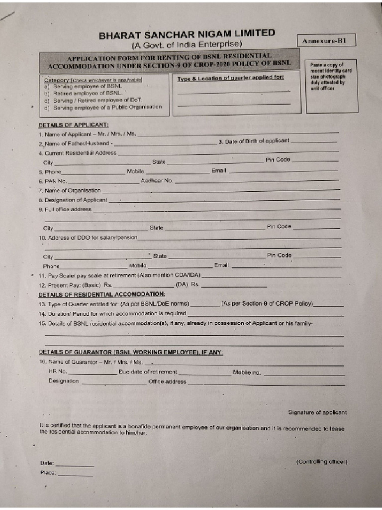 Crop 2020 Form | PDF