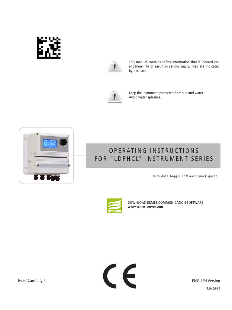 EMEC LDPHCL Instruction Manual R10!06!14 | PDF | Chemistry | Chemical Substances
