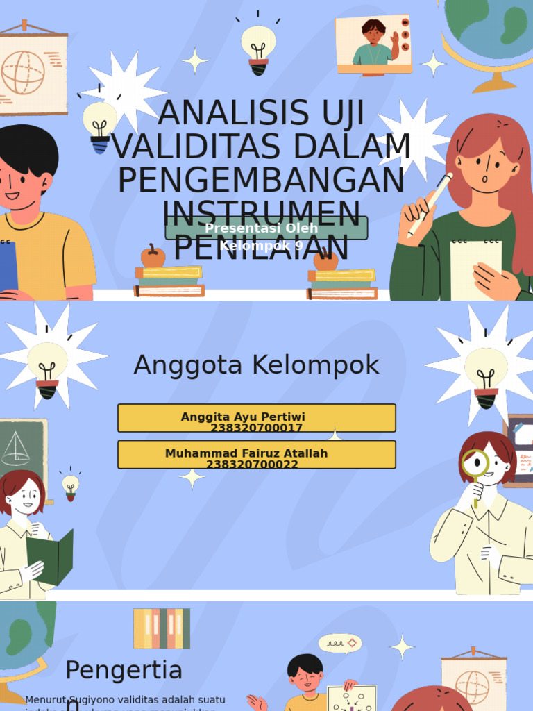 Analisis Validitas Instrumen Penilaian | PDF