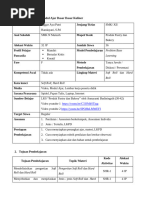 Format dan Contoh Handout Pembelajaran | PDF