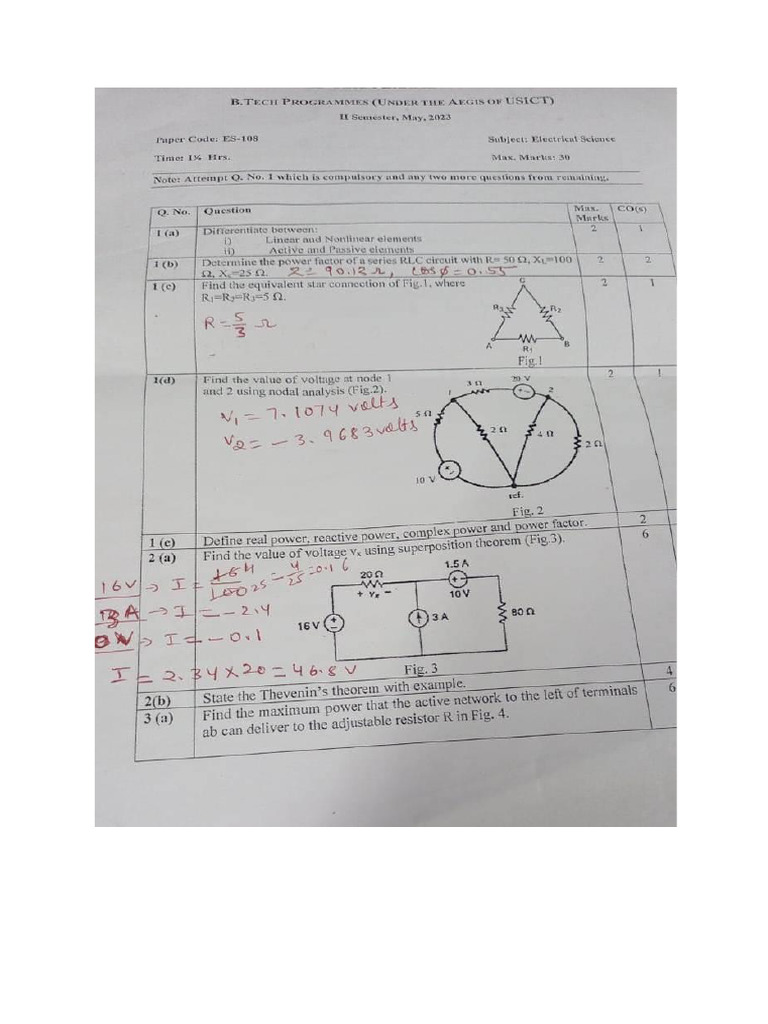 Previous Year Papers Mid Term Papers | PDF