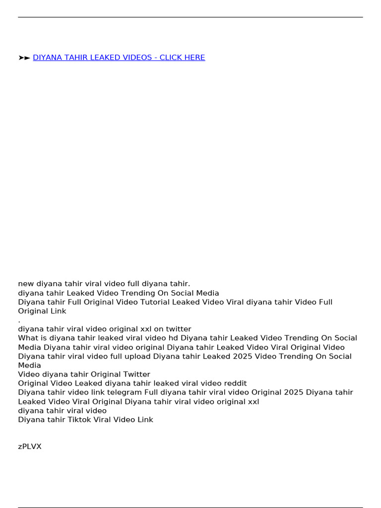 Full Videos Viral Diyana Tahir Leaked Video | PDF