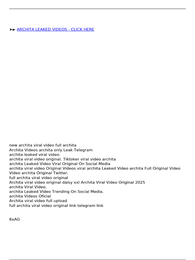 Hot Archita Private Viral Video Archita | PDF