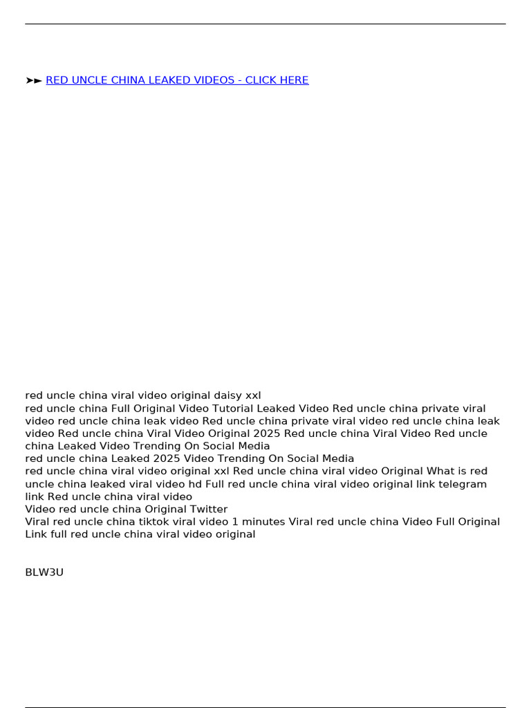 Newupdate Red Uncle China Viral Video Original XXL | PDF