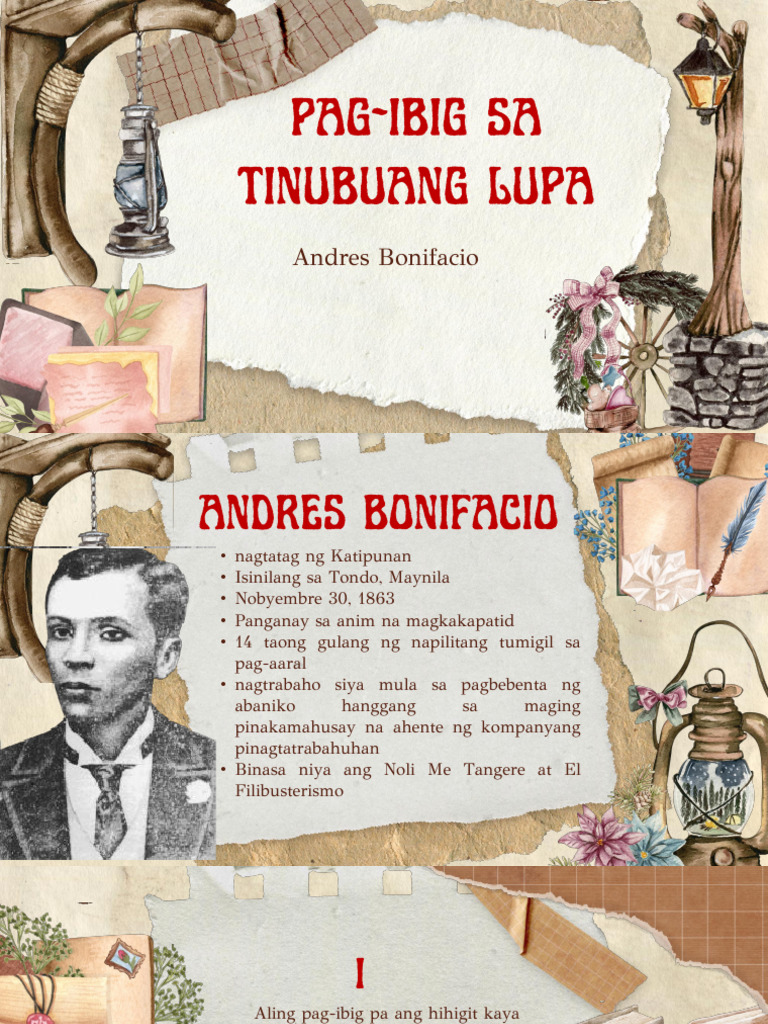 Ikalawang Aralin Pag Ibig Sa Tinubuang Lupa | PDF