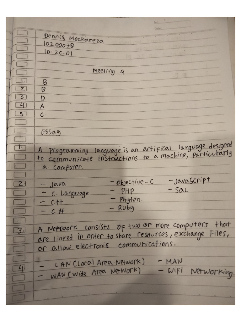 Dennis Mochareza Task 4 | PDF