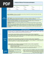 Templete - Perencanaan Pembelajaran Mendalam | PDF