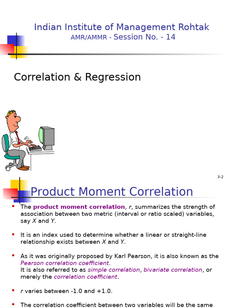 Correlation & Regression | PDF | Errors And Residuals | Coefficient Of Determination