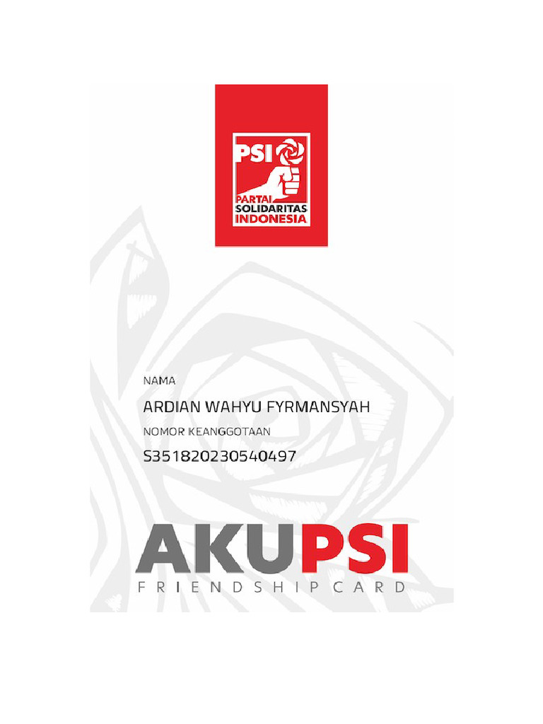 Anggota - Siap Psi | PDF