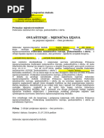 Obrazac Bjanko Zaduznice | PDF