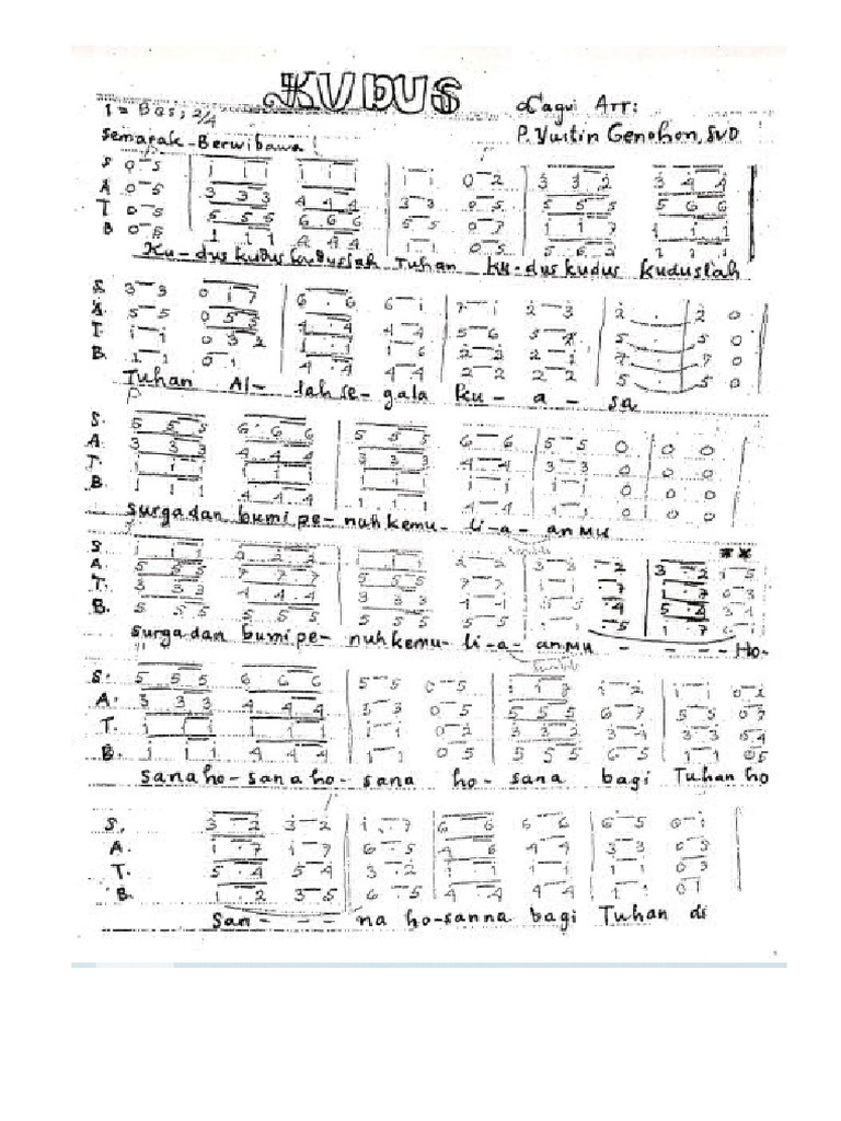 KUDUS, Yustin Genohon SVD | PDF