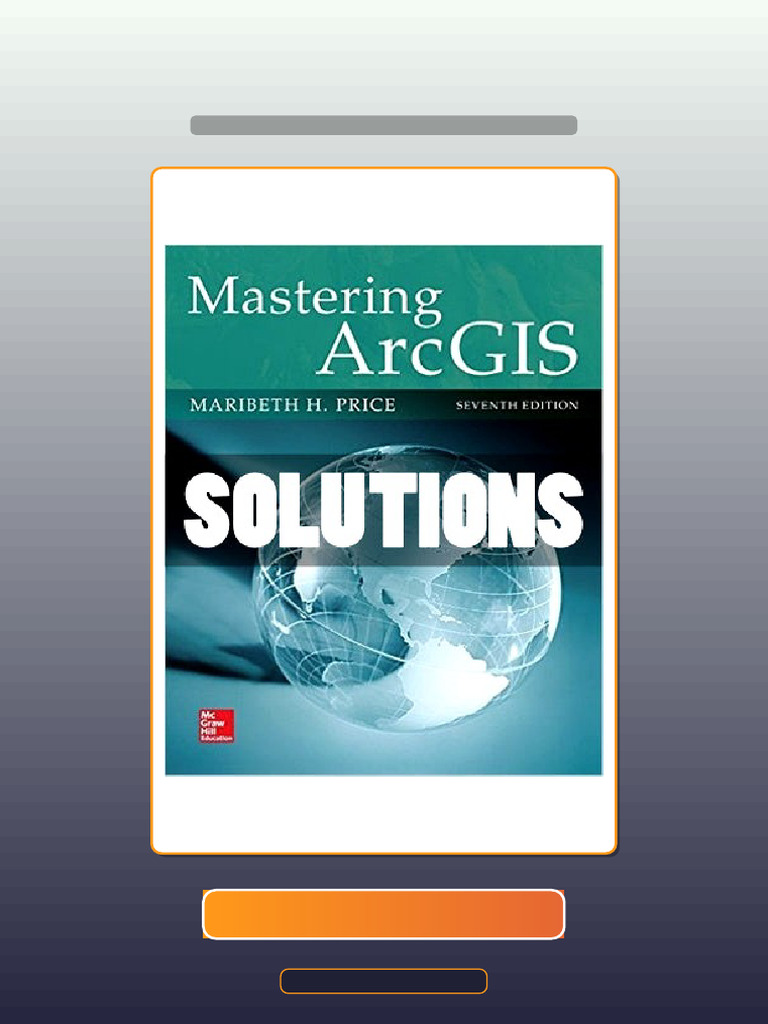 Mastering ArcGIS 7 Ed Price | PDF | Curriculum | Multiple Choice