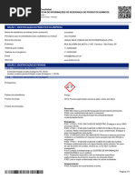 FDS - Chesiquimica - Etaniz Desingripante e Anticorrosivo | PDF | Combustão | Incêndios