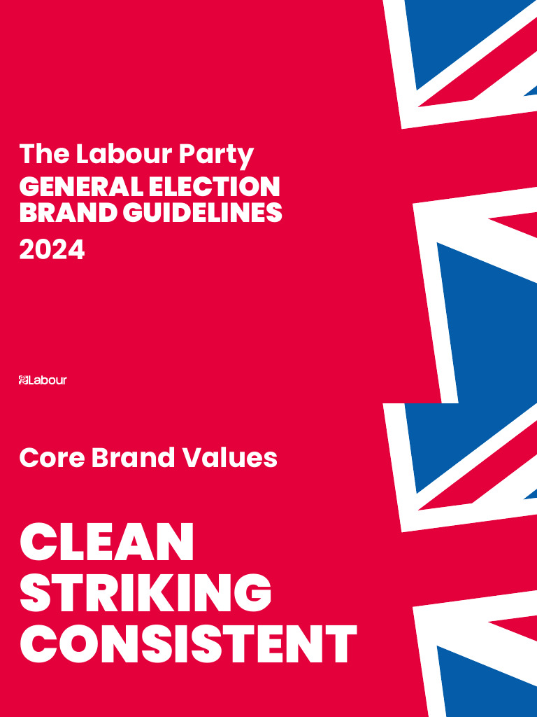 Labour Party Brand Guidelines 2024 | PDF | Typography | Printing