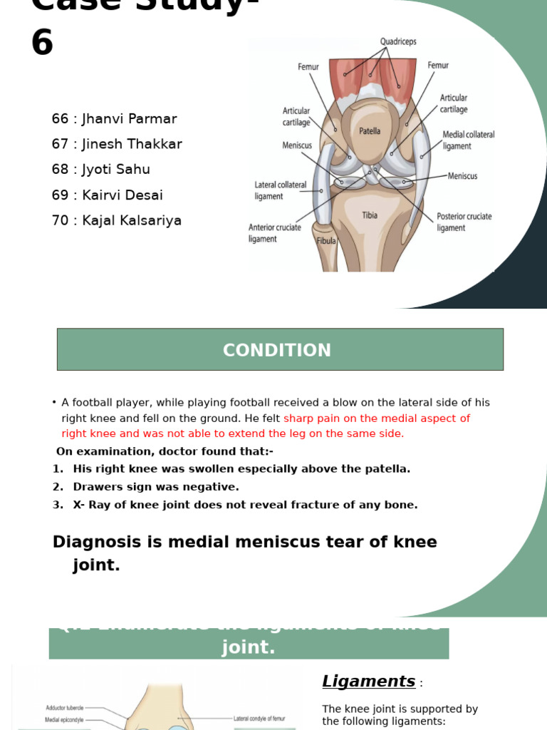 Medial Meniscus Injury in Football | PDF | Knee | Human Leg
