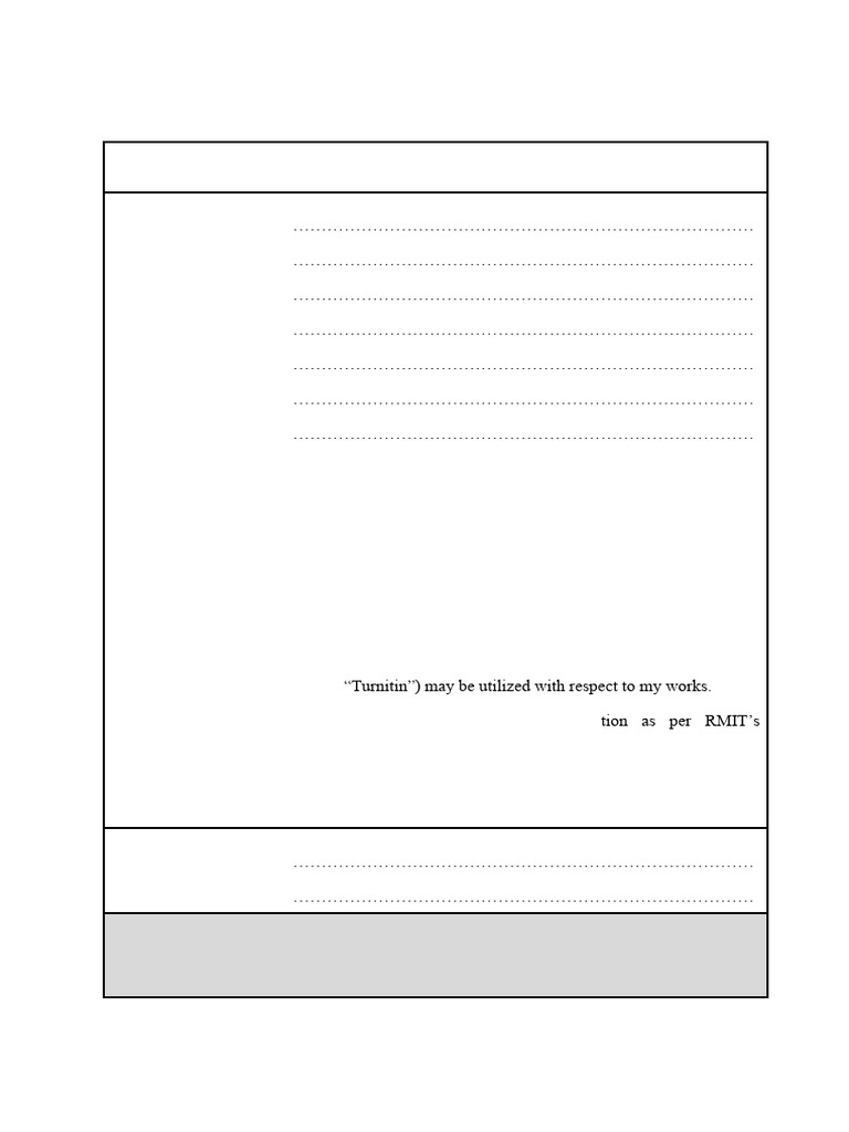 Statement of Authorship Online Version | PDF