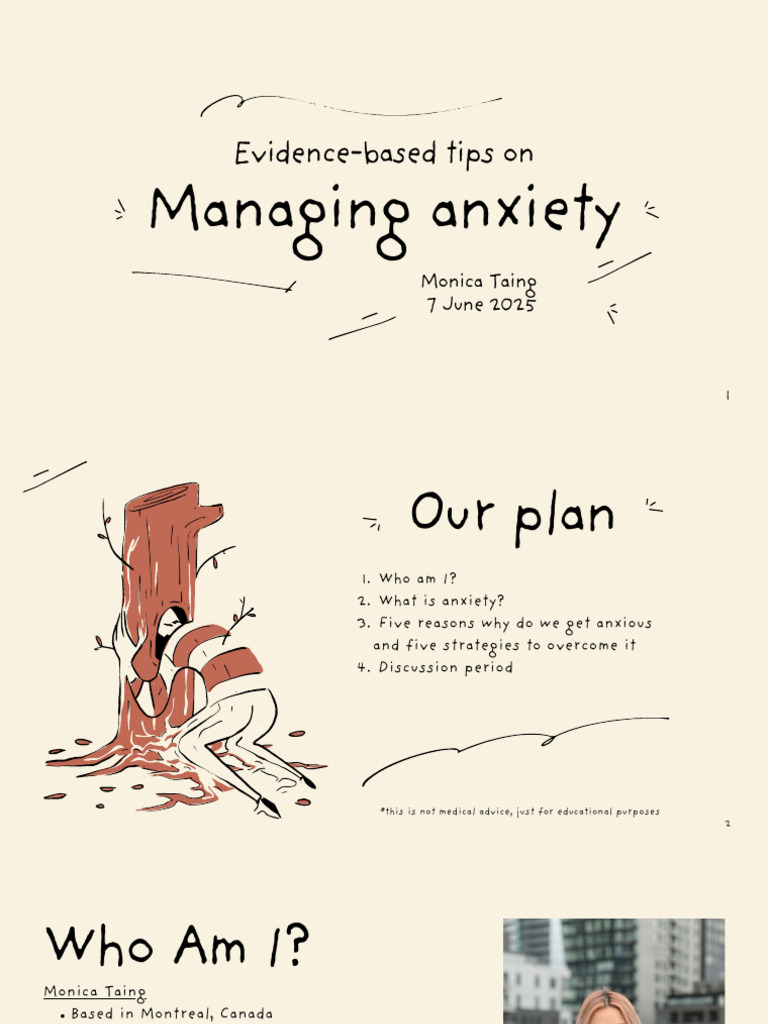 How To Manage Anxiety 7 June 2025 | PDF | Cognitive Behavioral Therapy ...