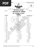 NSEA - 2023 Paper Code 45 Final Answer Key | PDF