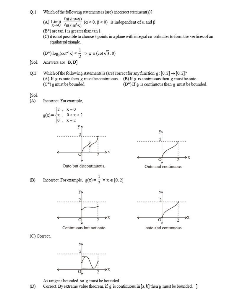 LCD Sheet 7 MCQ (BDMP) With Answers | PDF | Algebra | Mathematical Analysis
