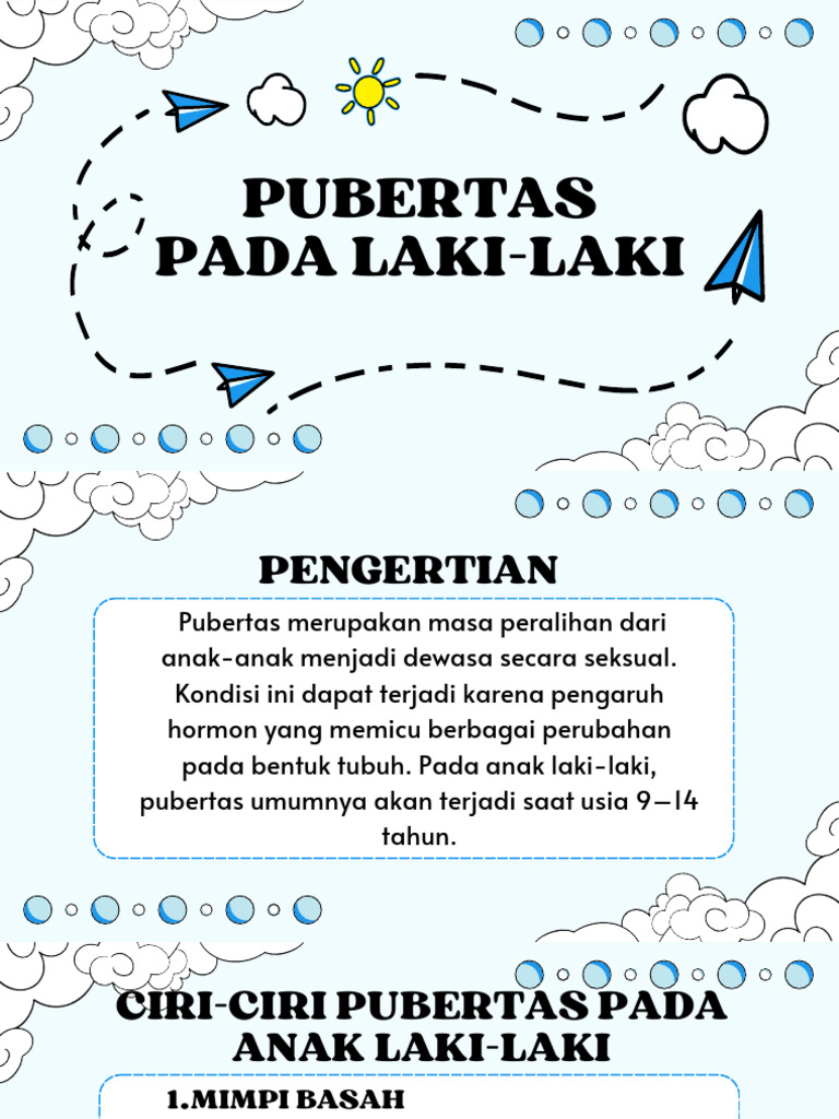 Ciri-Ciri Pubertas pada Laki-Laki | PDF
