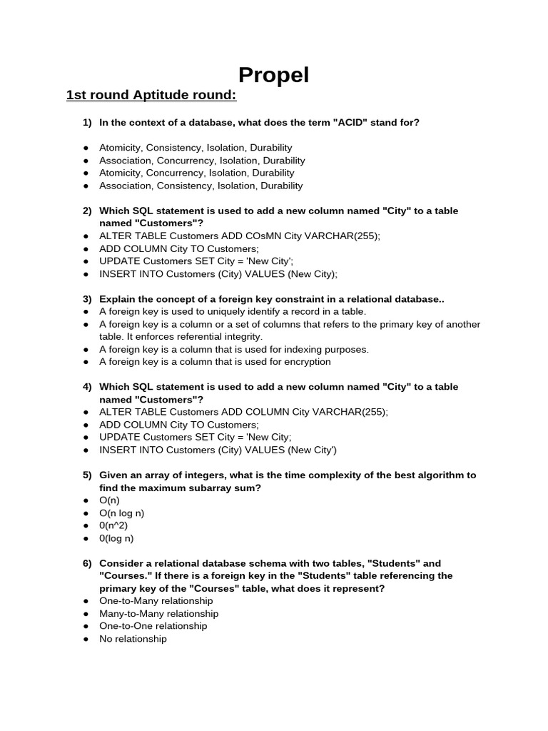 Propel Interview Question Set 2 | PDF | Time Travel | Class (Computer Programming)