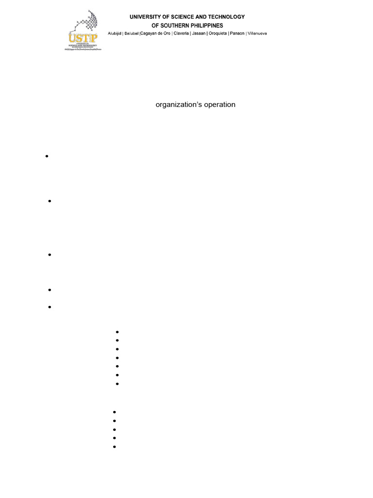 Chapter 3 - Operations Management | PDF | Business