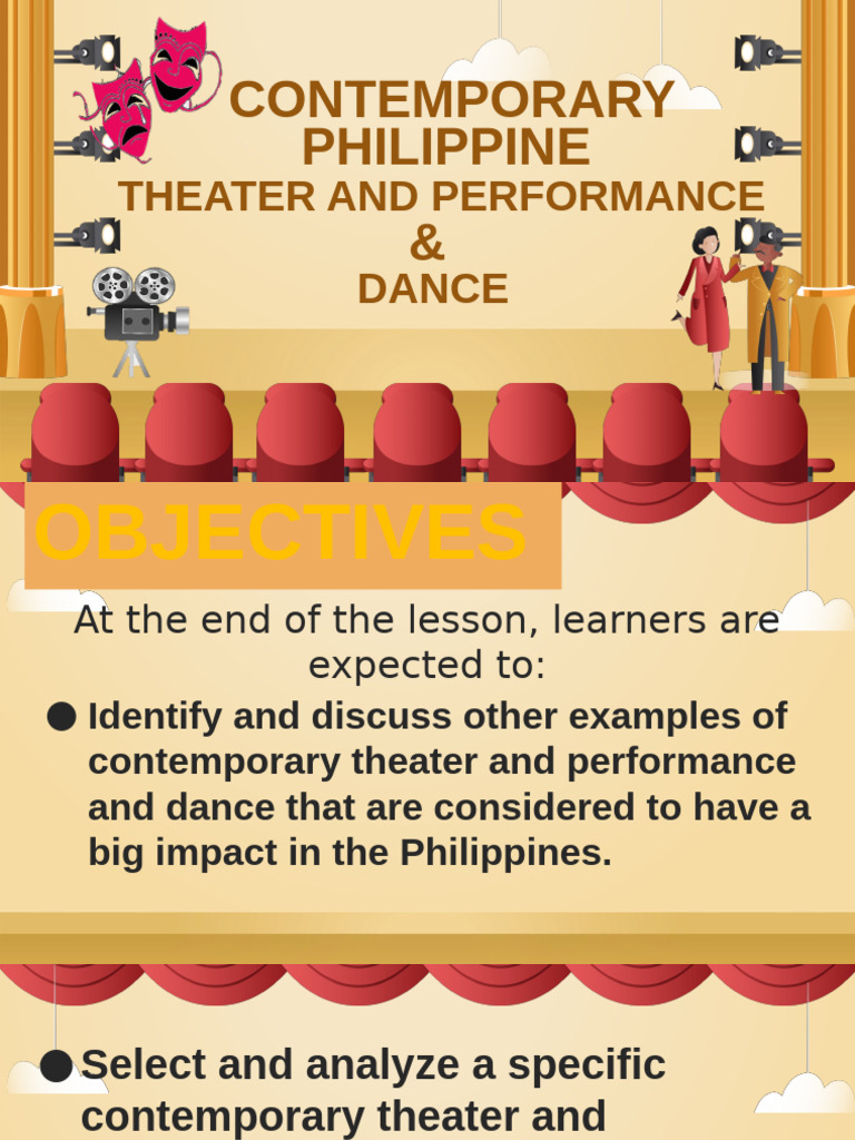 WEEK 4 Contempo Theater and Performance and Dance | PDF | Dances | Theatre