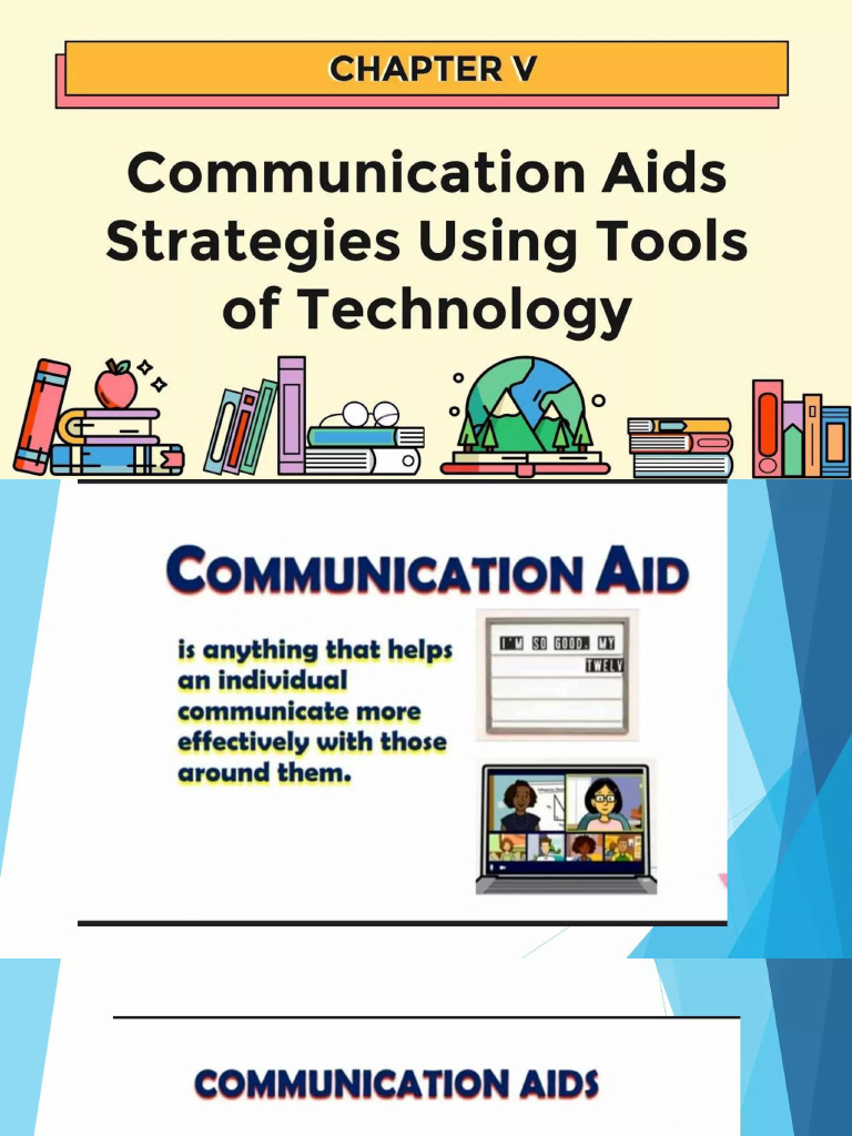 Communication Aids Using Technology | PDF