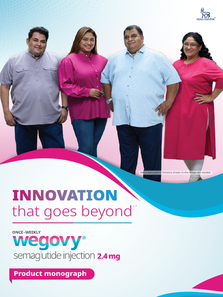 Wegovy Product Monograph Overview | PDF | Diabetes | Hypoglycemia
