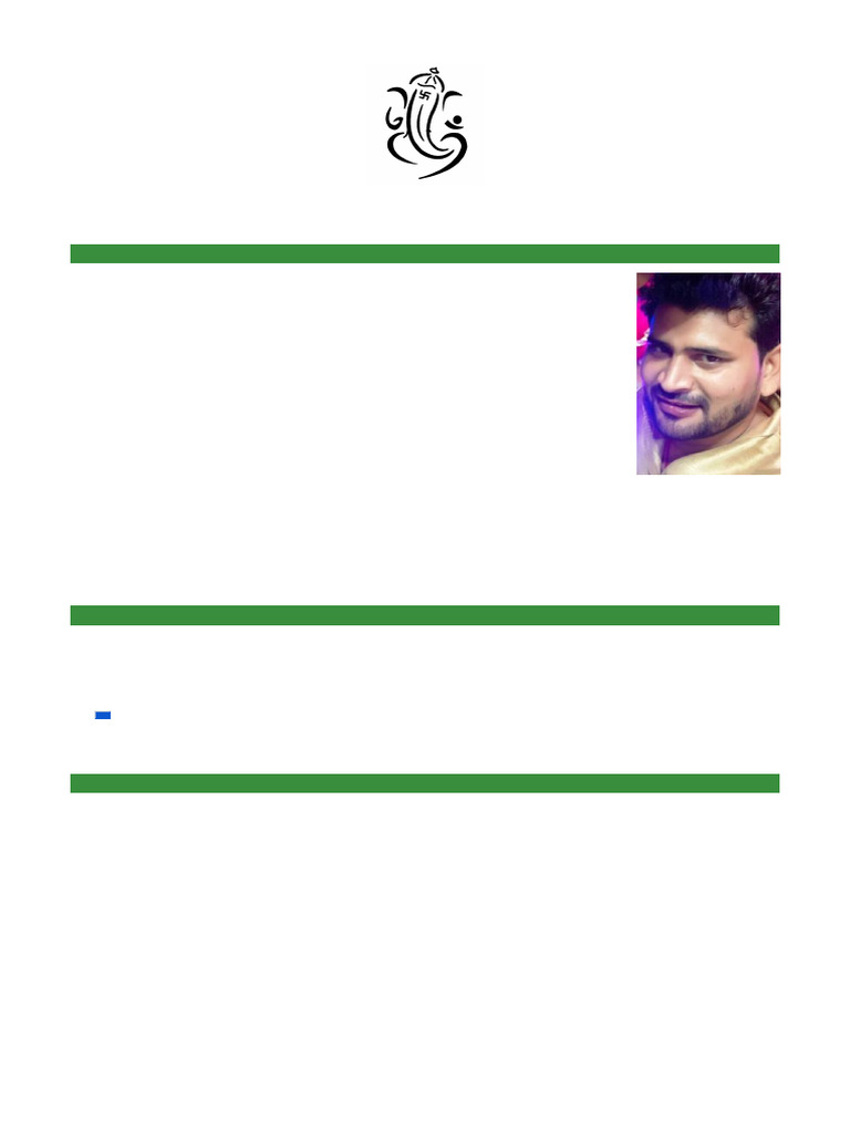 Sahil Pal: Bio Data Overview | PDF
