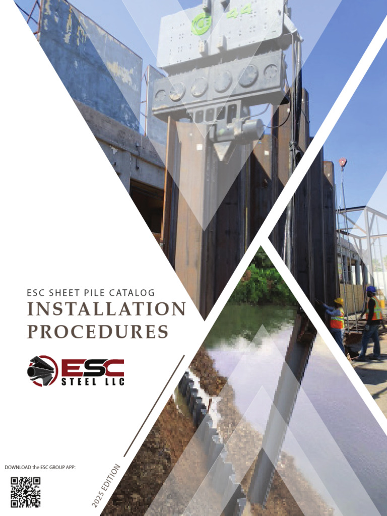 Steel Sheet Pile Installation Guide | PDF | Deep Foundation | Building ...