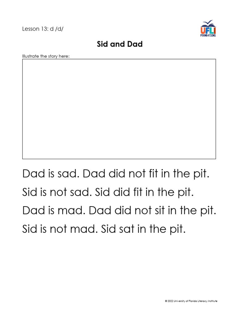 13 - Decodable-UFLI-Foundations D | PDF