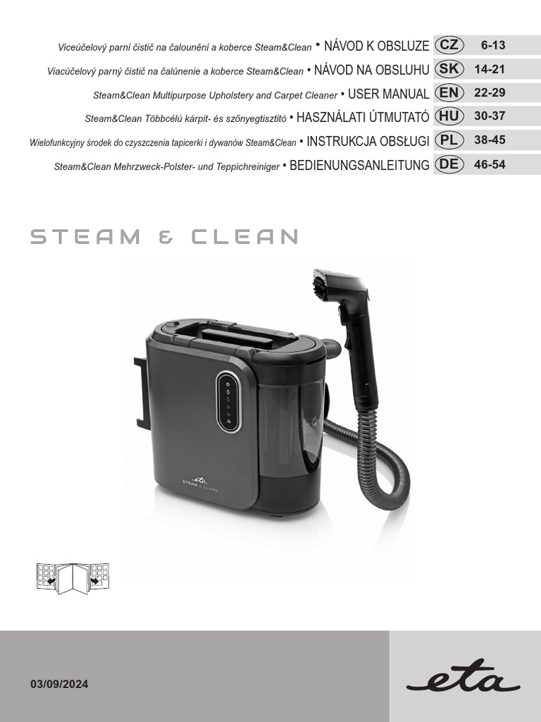Eta 7214 Manual Cz+Sk+en+Hu+Pl+De | PDF
