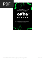 6FT6 Method: Height Growth Guide | PDF | Growth Hormone | Cartilage