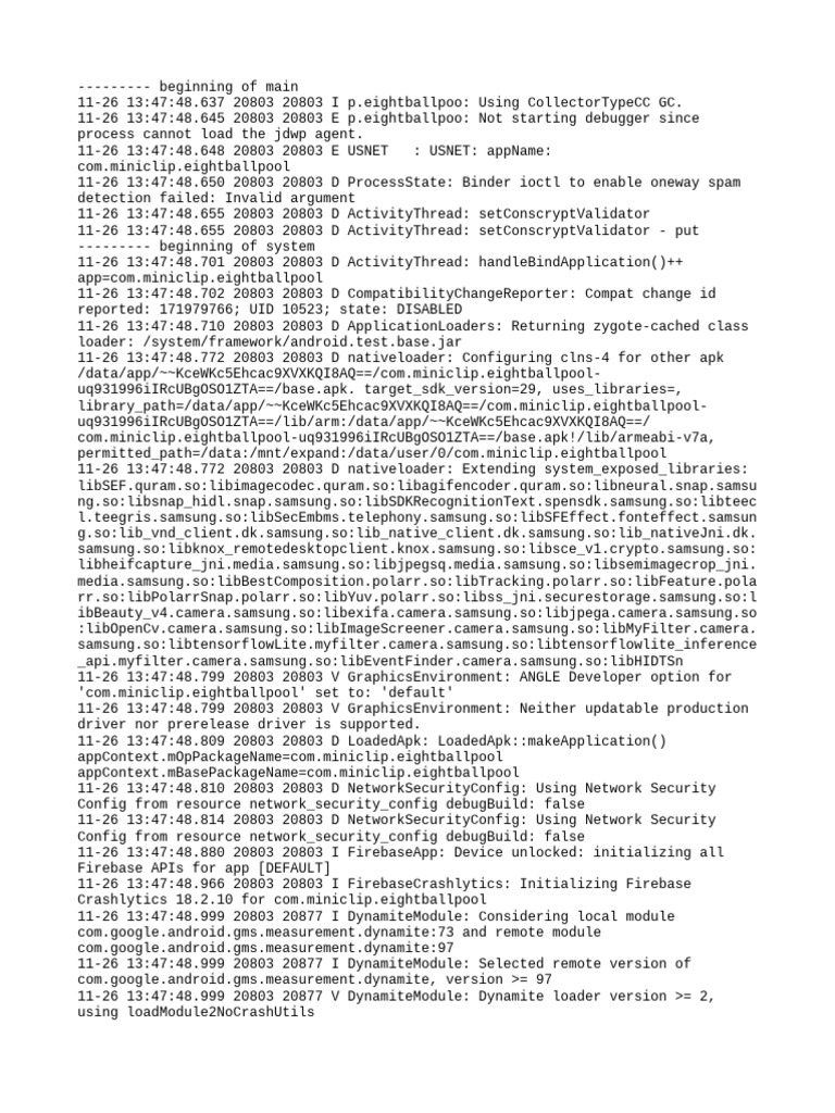 Mod Menu Log - Com - Miniclip.eightballpool | PDF | Java (Programming Language) | Computer ...